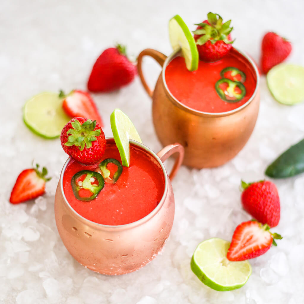 Mula Mexicana de Fresas Congeladas - California Strawberry Commission