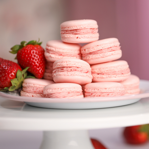Macarons de Fresa - California Strawberry Commission